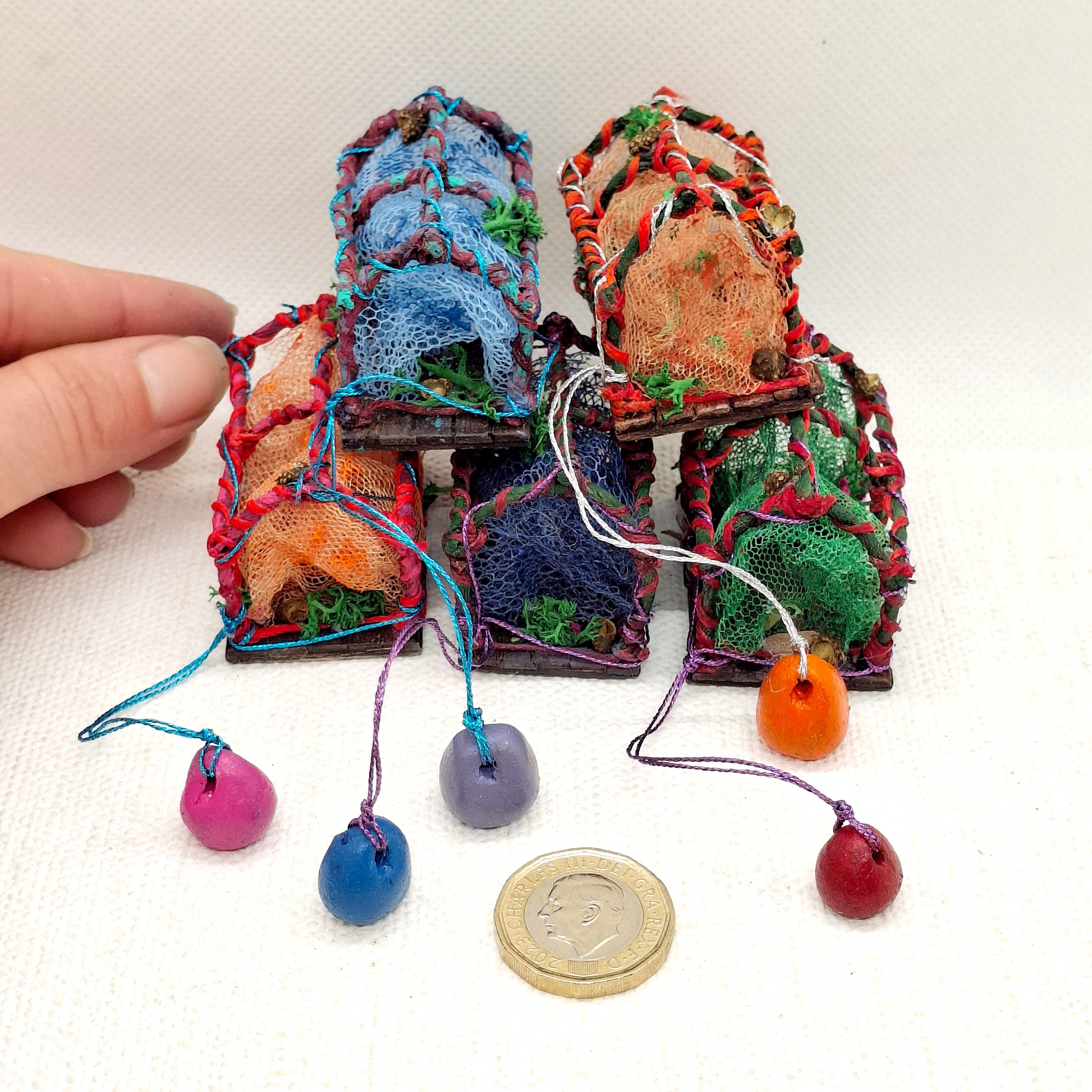 Miniature Lobster Pot – Florence Felts Miniatures